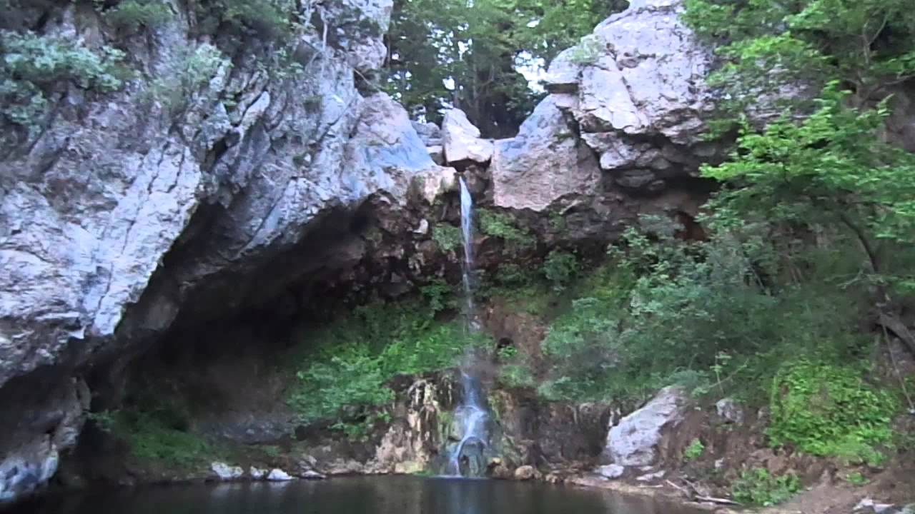 Ο καταρράκτης της Δρυμώνας - Εύβοια - YouTube