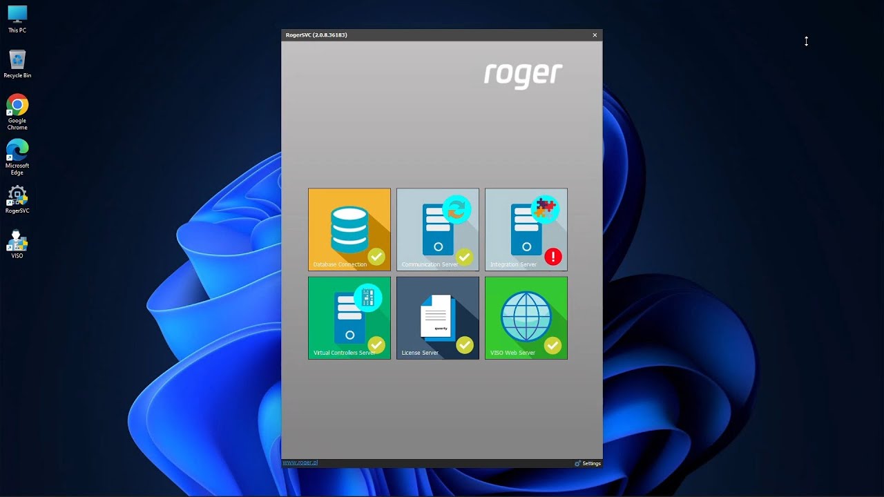 Roger VISO and SQL Server Express 2022 setup - YouTube