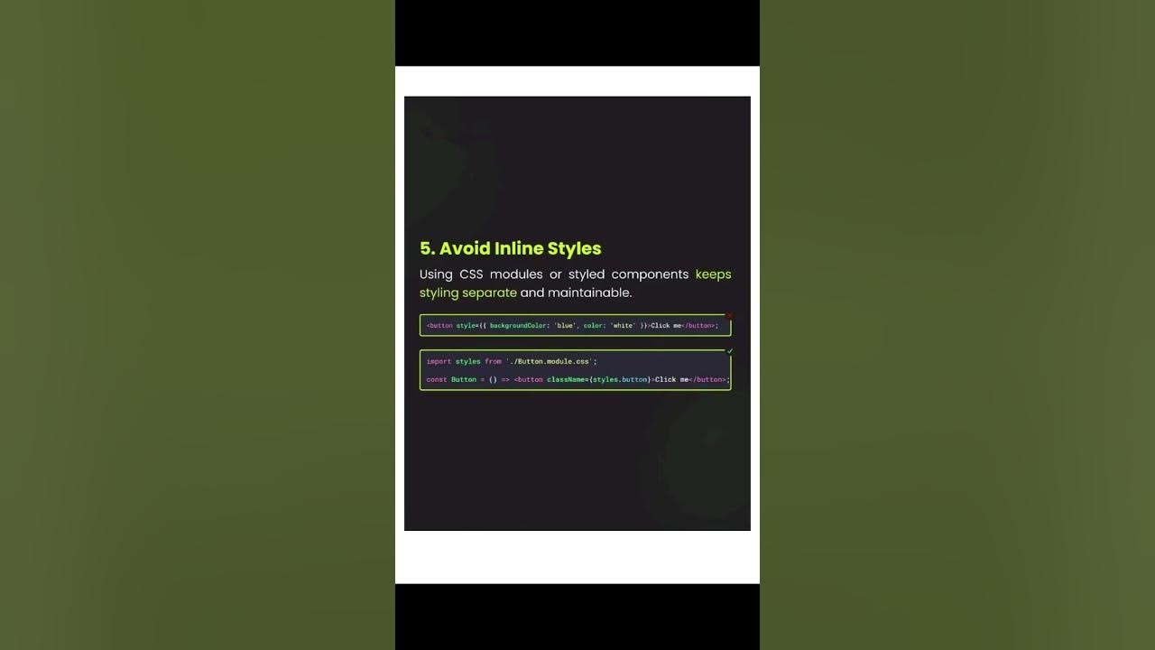 React Tips and Tricks #devcode - YouTube