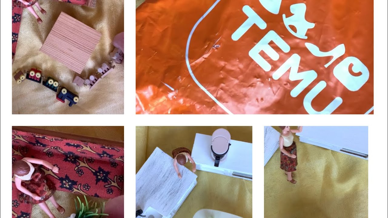 Temu Miniatures Haul for Lundby Dollhouse - YouTube