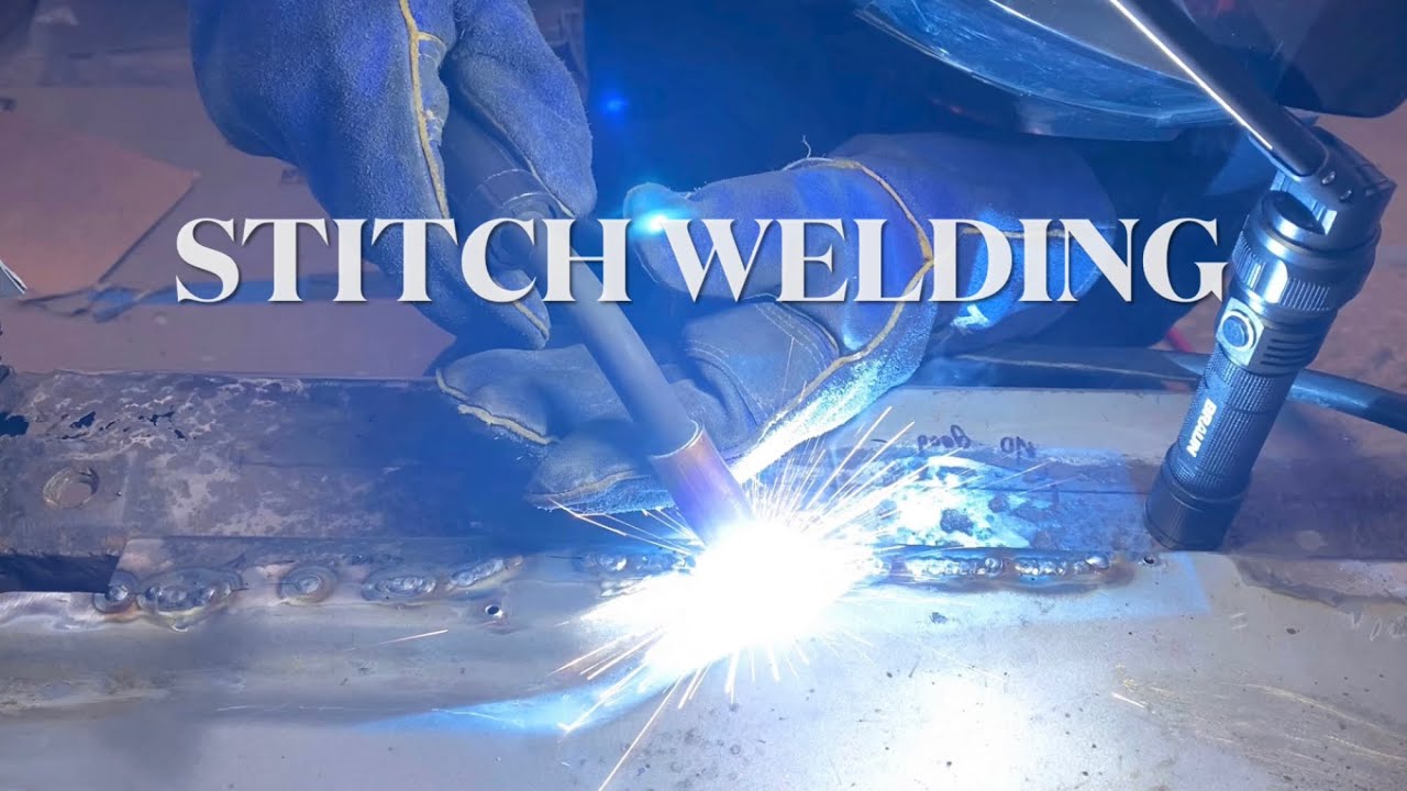 Stitch Welding Floor Board - Mig - YouTube