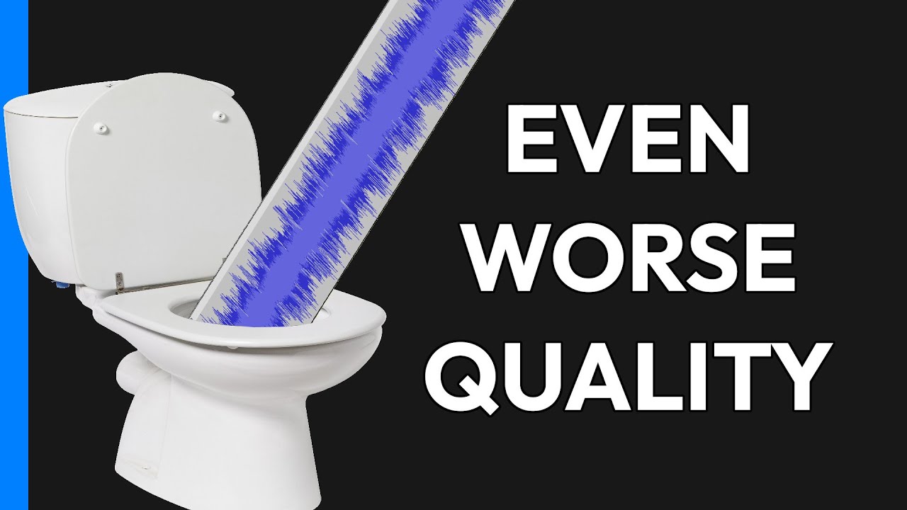 How to Make Low Quality Audio | 2022 UPDATE - YouTube