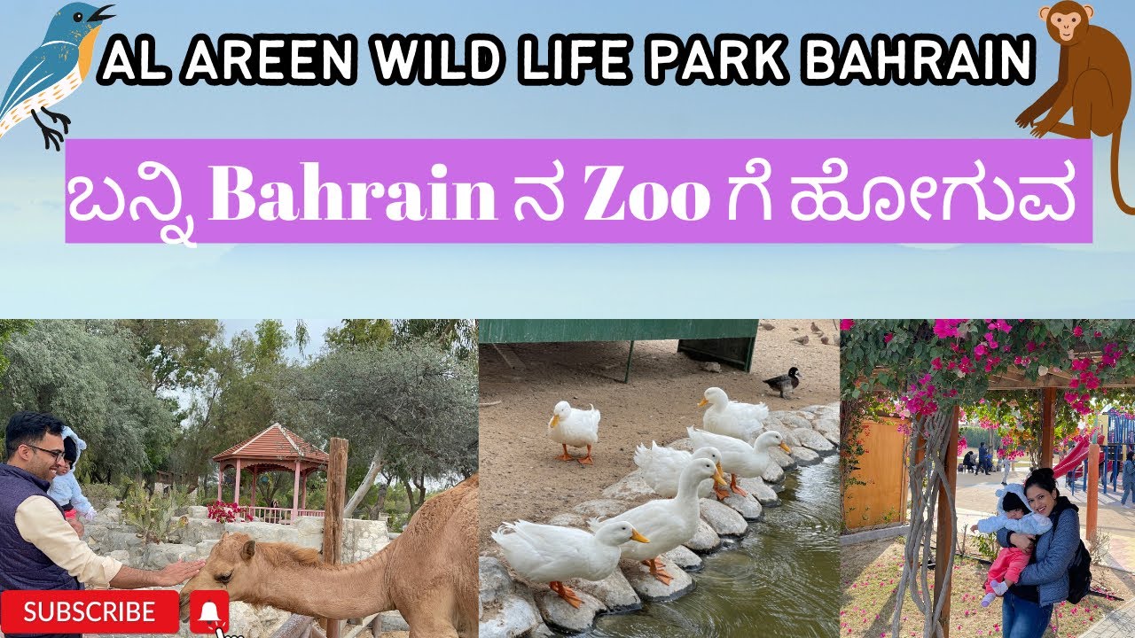 Al Areen Wildlife Park Bahrain || Bahrain ನ Zoo ನಲ್ಲಿ ಏನಿದೆ? || ಕನ್ನಡ ...
