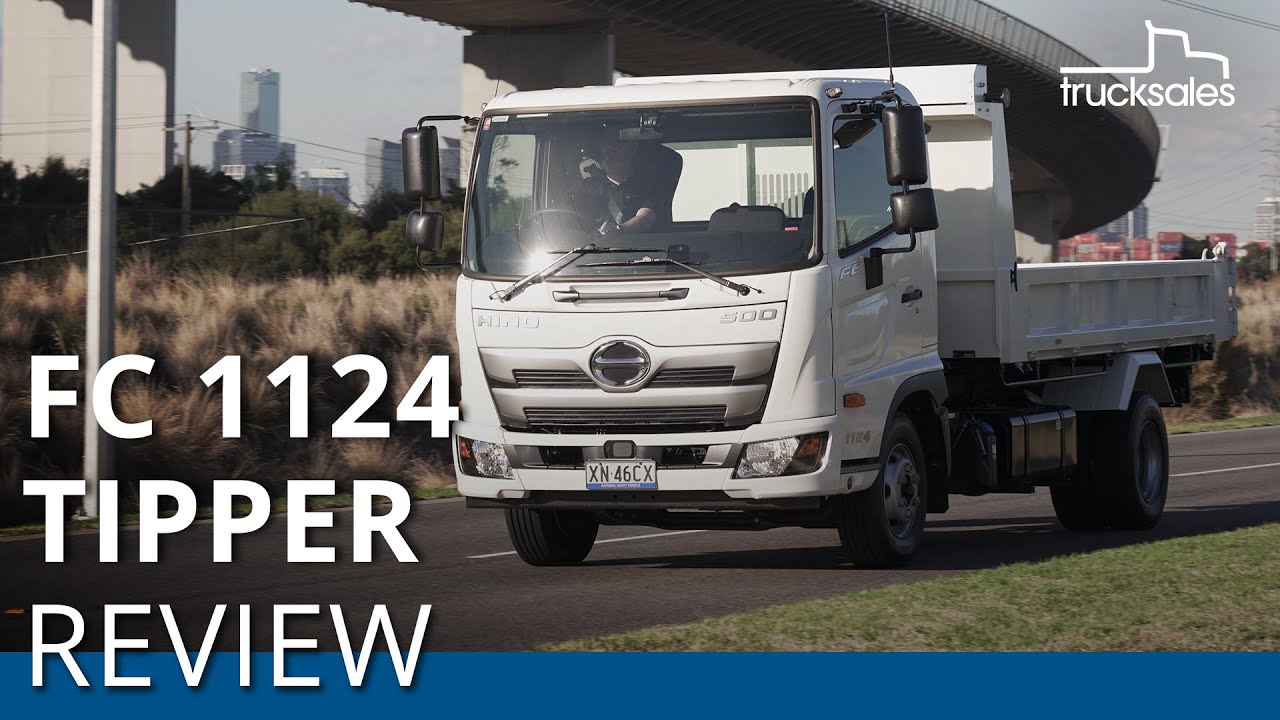 Hino 500 Series FC 1124 Tipper 2019 Review | trucksales - YouTube