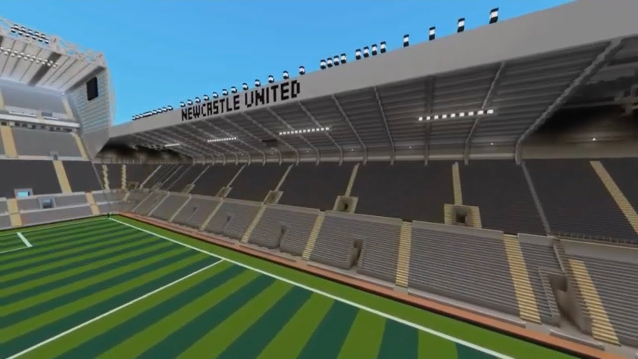 St James’ Park minecraft megabuild, Newcastle United, minecraft stadium ...