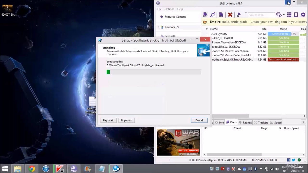 how to install game torrents - YouTube