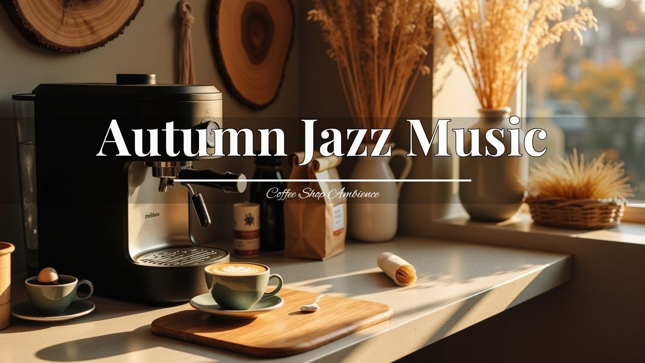 Autumn Jazz that is Exciting Just to Hear in Cozy Coffee Shop 🍂 Warm ...