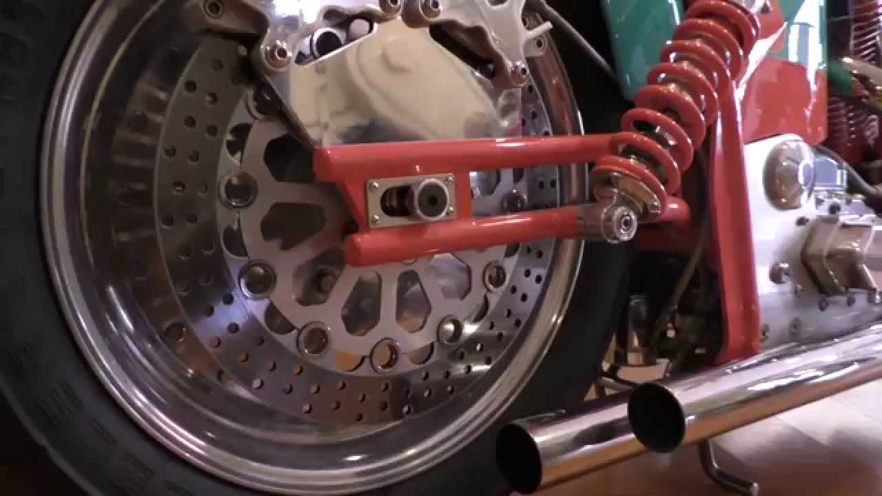 Vintage motorbike - Custom Harley Davison - 1988 Supercharged engine in ...