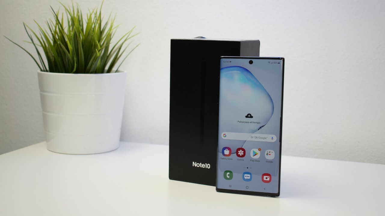 Samsung Galaxy Note 10 Unboxing en español - YouTube