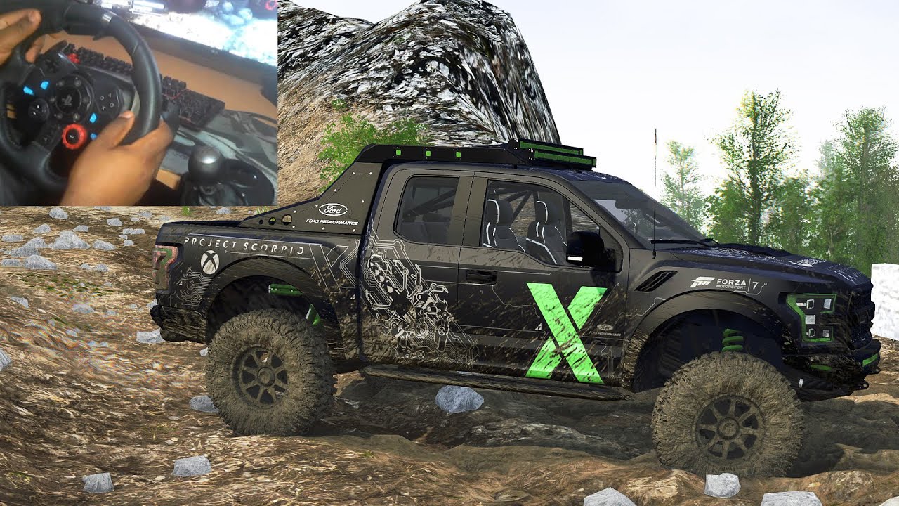 Ford Raptor Off Road MudRunner The Pit 4K60 Logitech G29 and Shifter ...