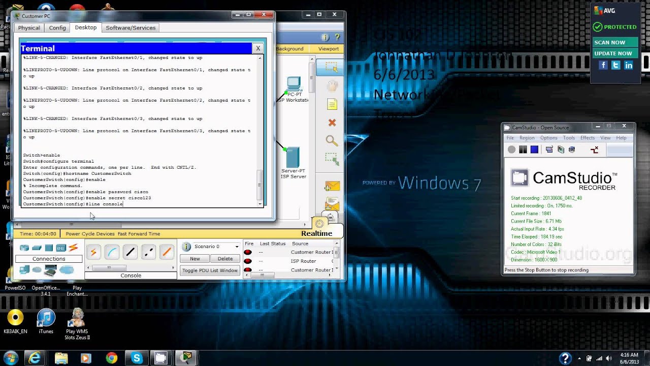 Performing an Initial Switch Configuration - YouTube