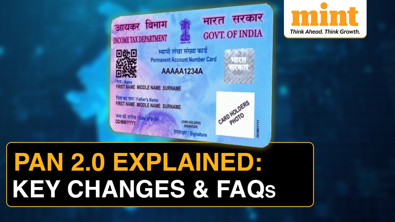 PAN 2.0: Govt Approves ₹1,435 Crore Project | QR Codes, Enhanced ...