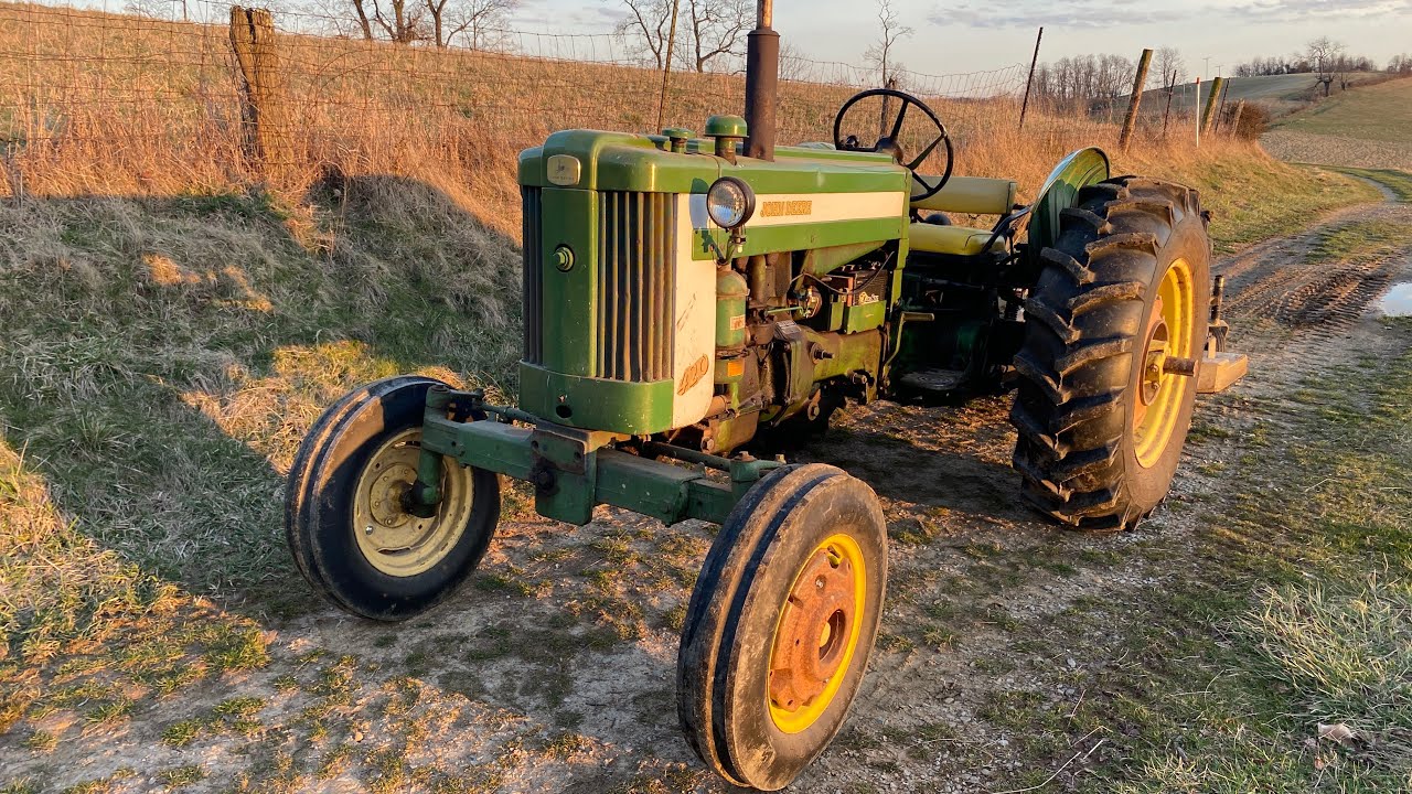 John Deere 420W | First Run of the Year - YouTube