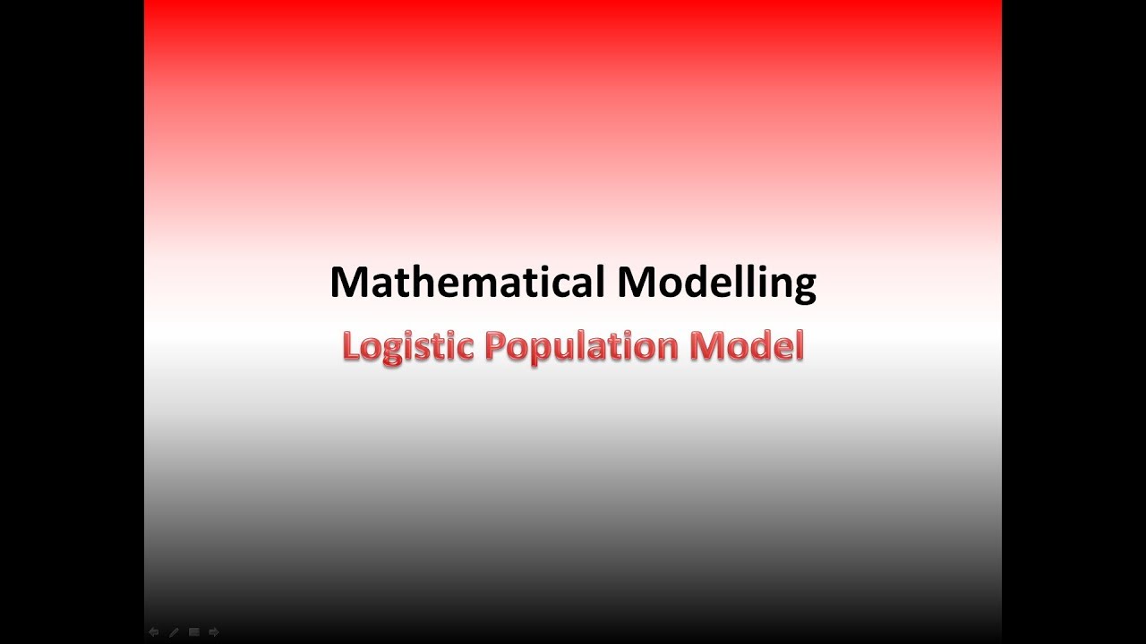 Logistic Population Model - YouTube