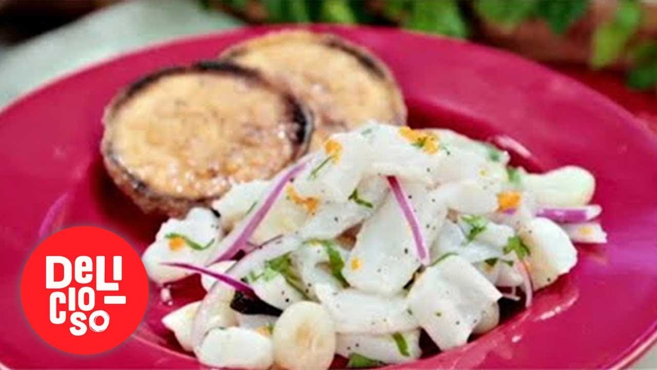 Ceviche estilo peruano con camote asado | Delicioso Mundialista - YouTube