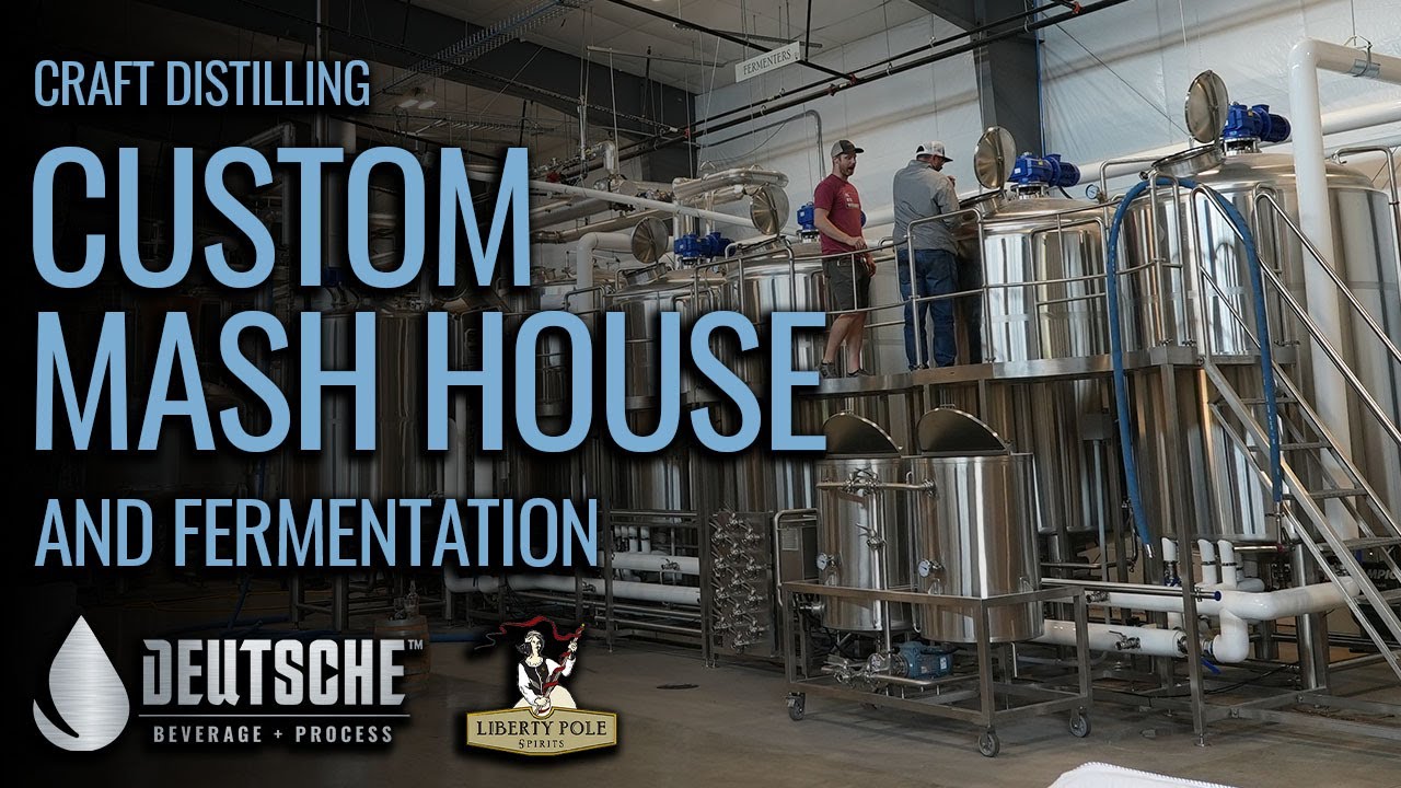 Custom Mash House and Fermentation by Deutsche Beverage + Process - YouTube
