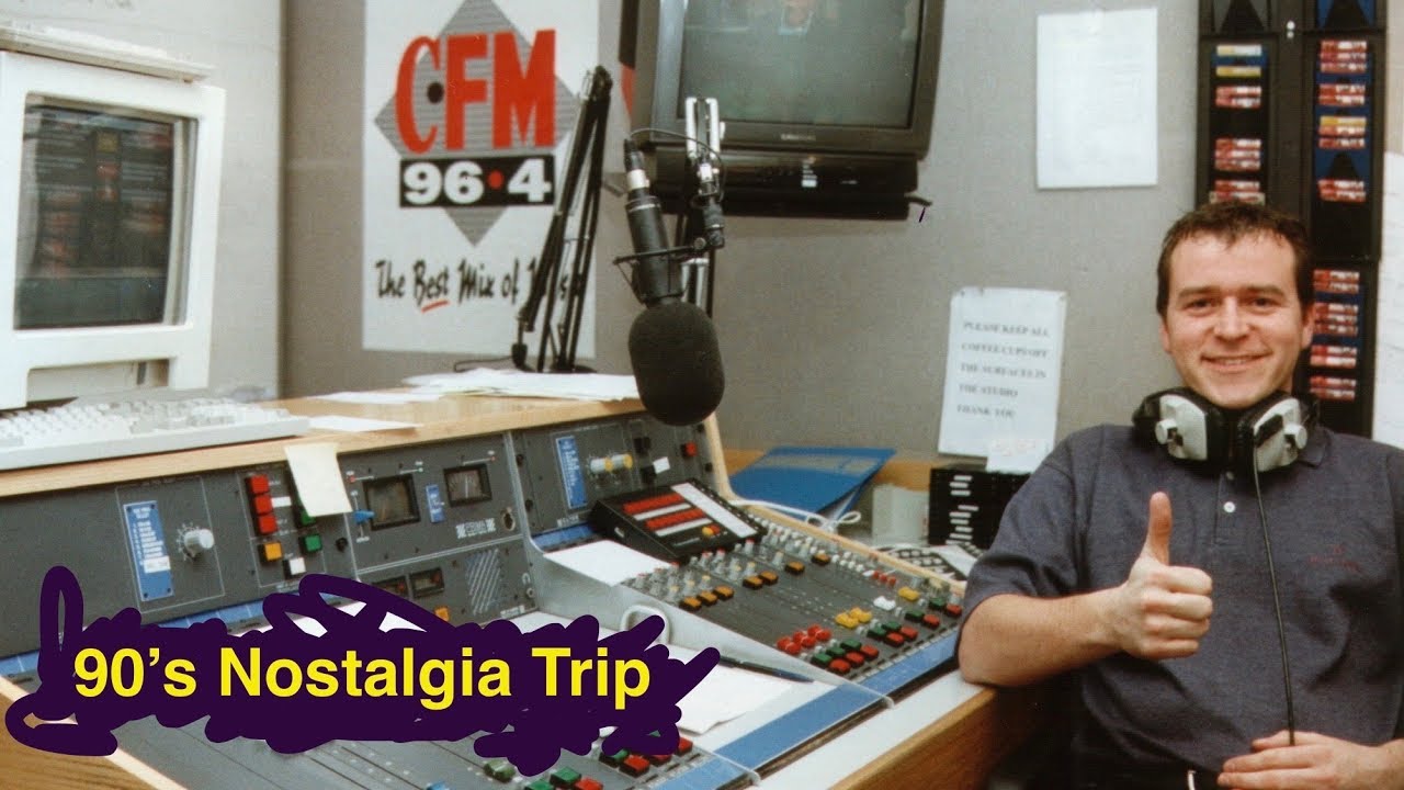 90's Nostalgia! CFM Radio, Behind the Scenes! - YouTube