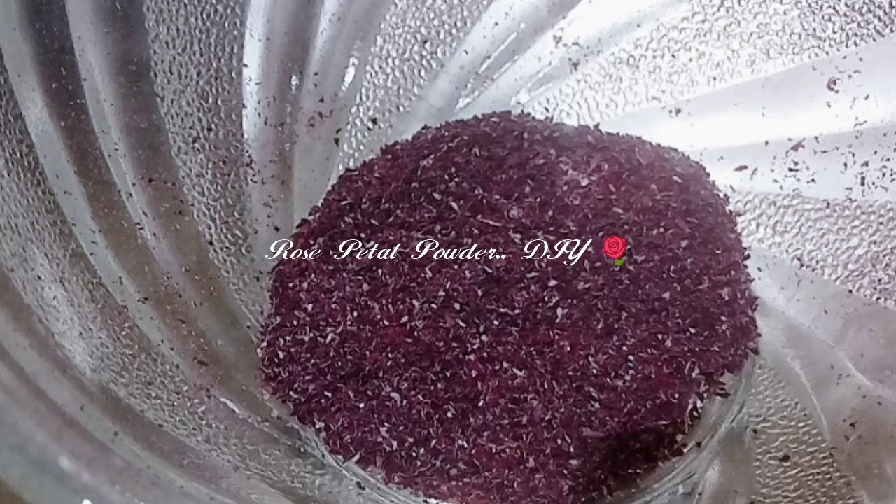 Quick homemade Rose Powder at home in simple steps. - YouTube
