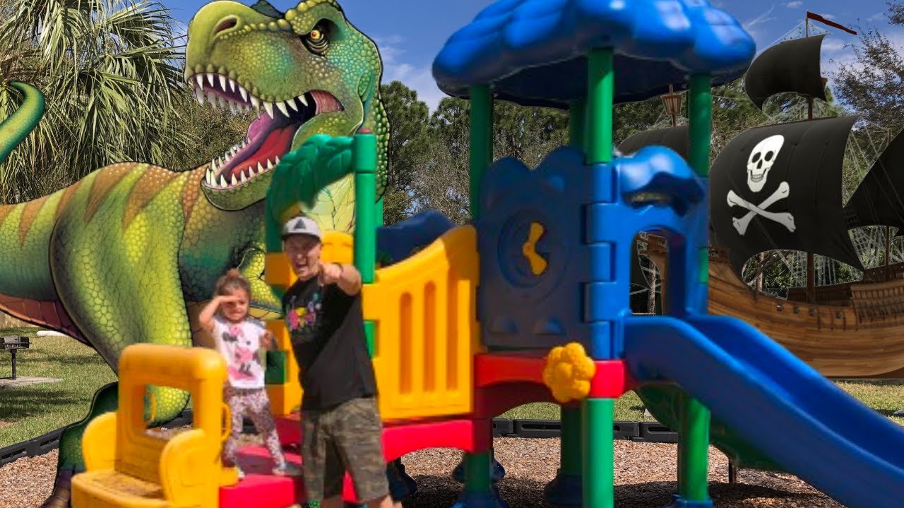 We Found PIRATES TREASURE at the PLAYGROUND In Real Life! - YouTube