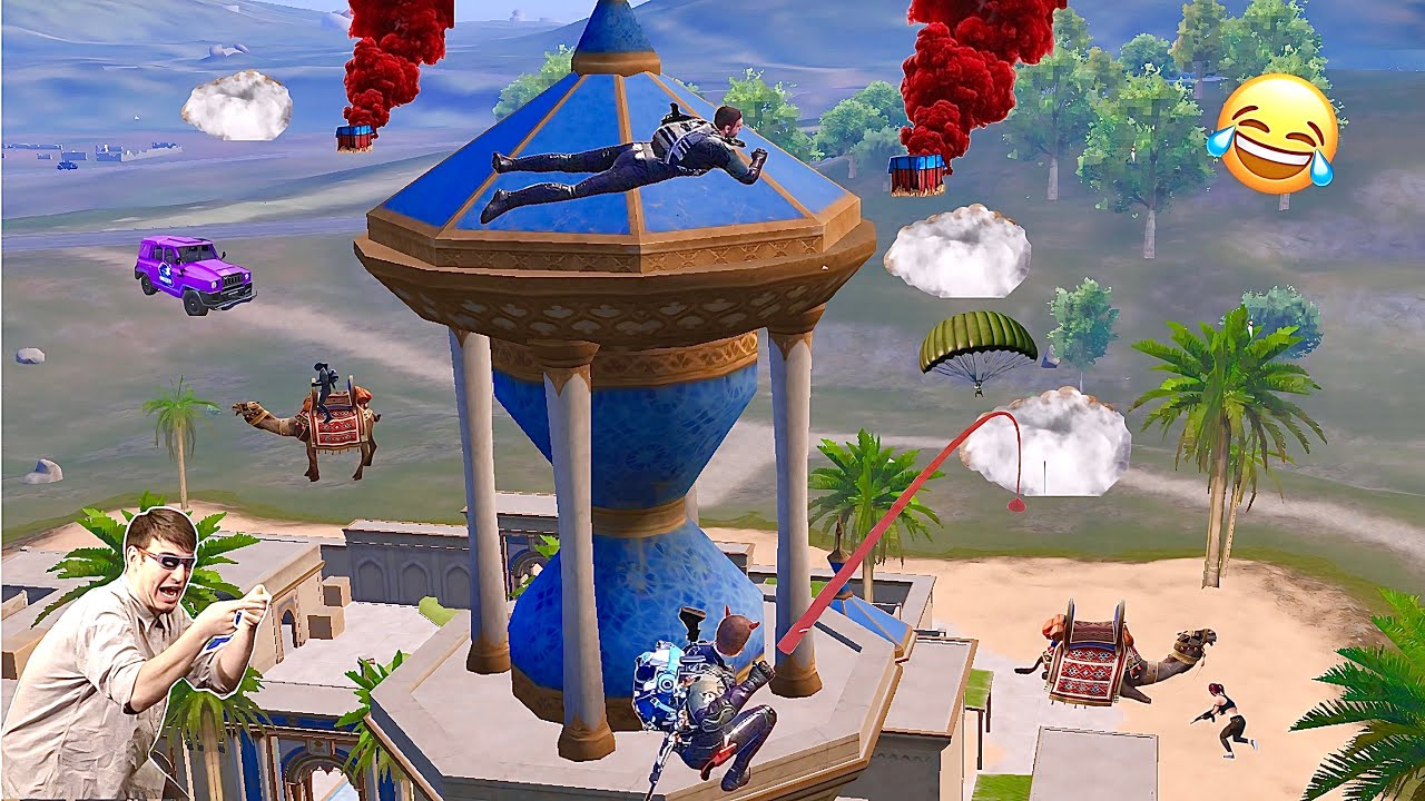 😱Tower Camper 1000 IQ 😂😂 PUBG FUNNY MOMENTS - YouTube