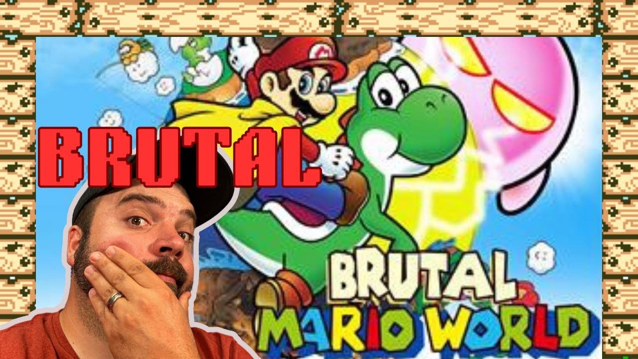 Mario World Super Badass Bad Ass Mario