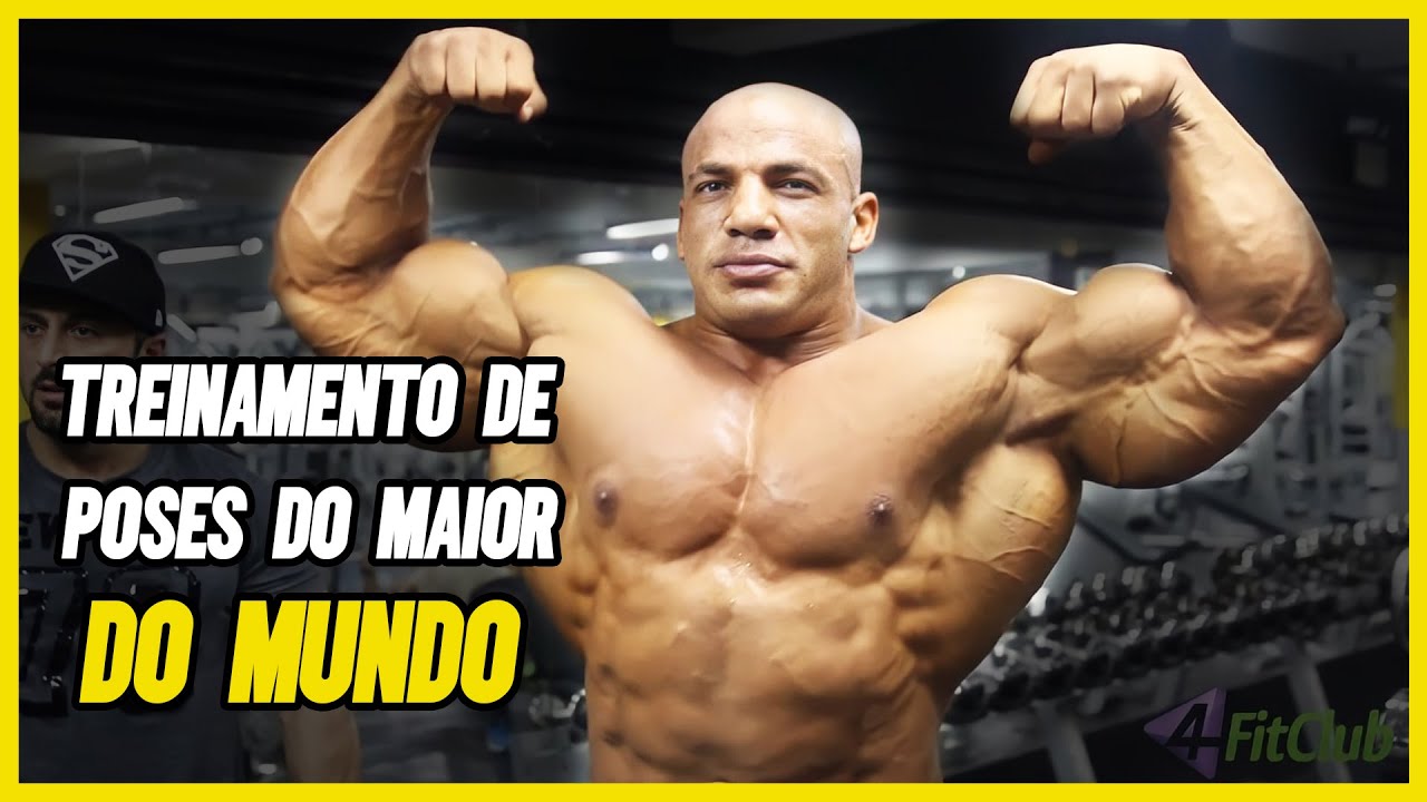 BIG RAMY E SEU TREINAMENTO DE POSES PARA O 4 FIT CLUB - YouTube