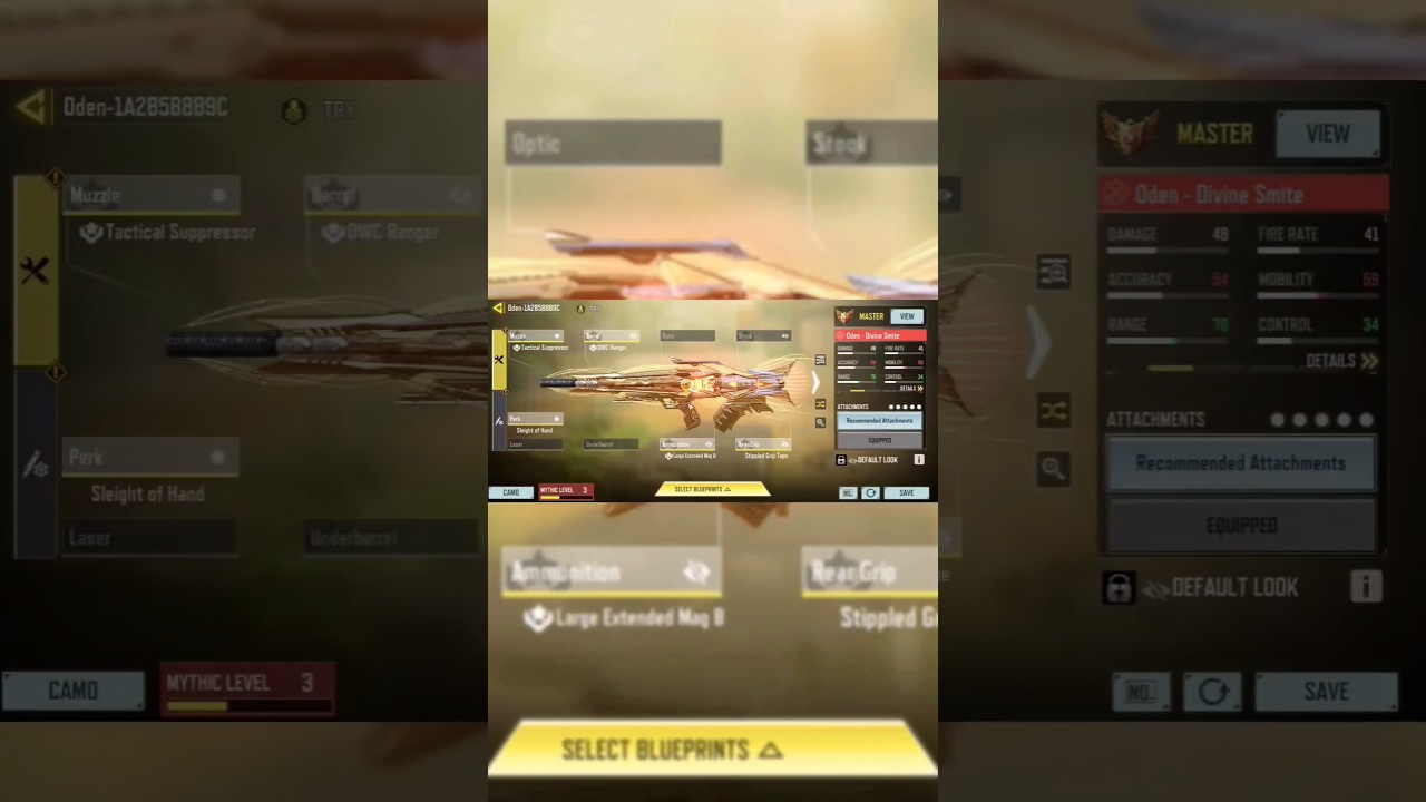 Oden loadout Codm!! plz like and share 🙏🏿 #codmobile #codm # ...