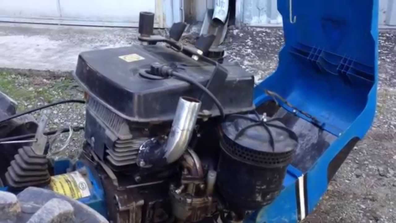 BCS 735 SCARICO ACCIAIO SOUND open pipe motocoltivatore - YouTube