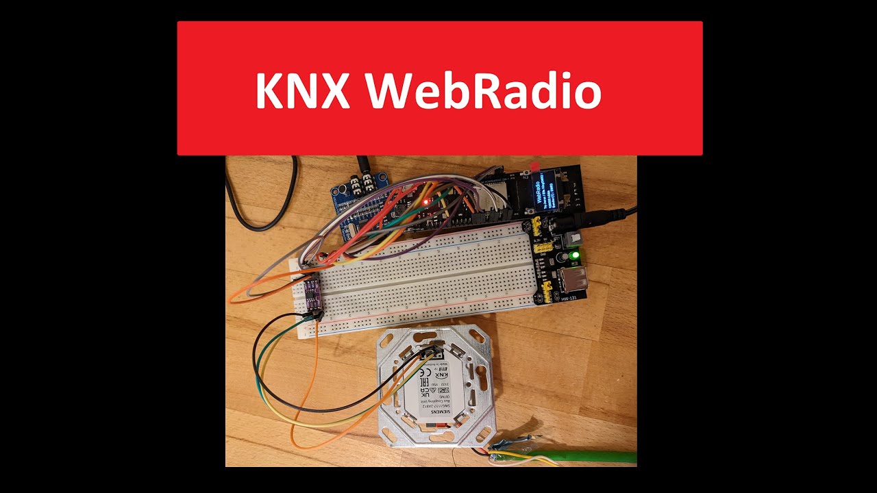 Ein einfaches KNX WebRadio selber bauen und steuern - YouTube