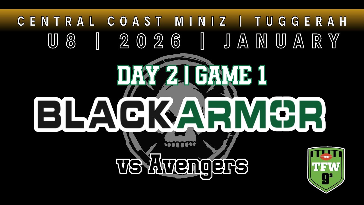 U8 | TFW9 TUGGERAH 2026 | BLACKARMOR vs AVENGERS | - YouTube