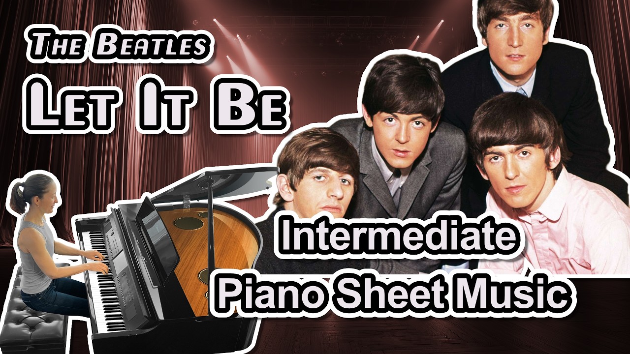 Let It Be (Intermediate Piano Solo) - YouTube