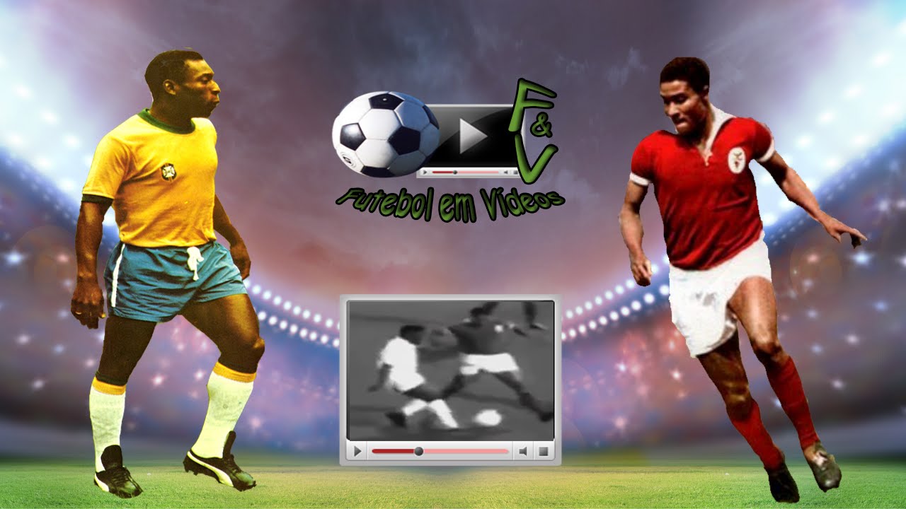 Pelé two dribbling in Eusébio - Panna- Caneta - Rolinho - YouTube