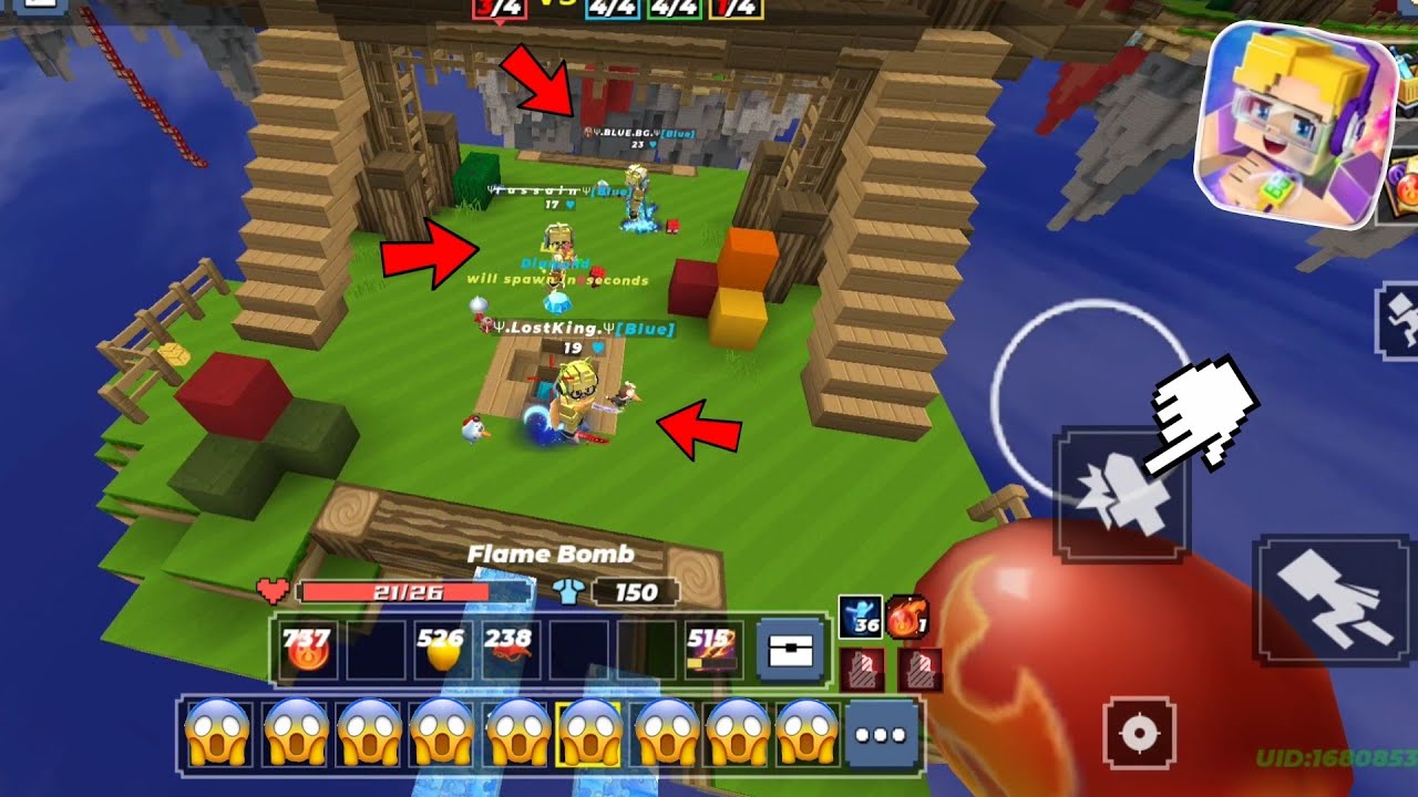 Most Intense Match In Bedwars π±π± Blockman Go Youtube