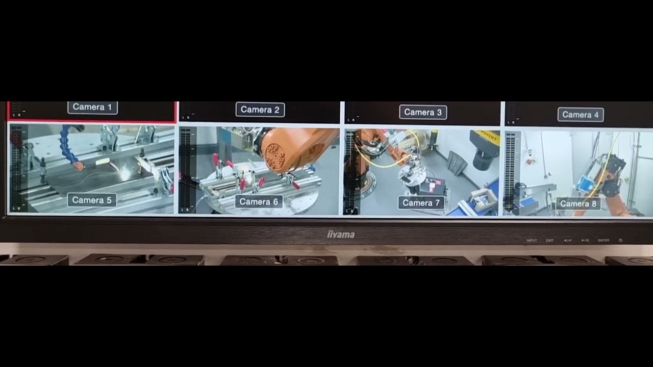 Remote Laser Welding Cell at Queen's University Belfast - YouTube