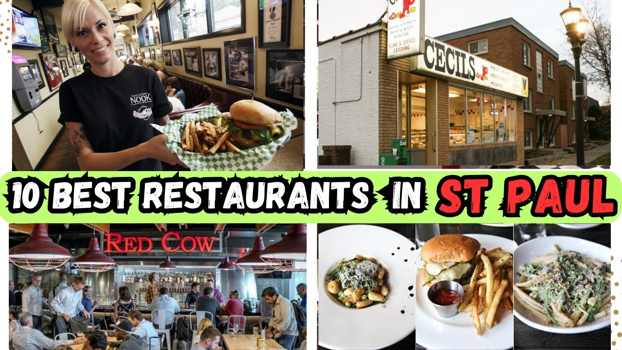 Top 10 Best Restaurants to Eat in St Paul, MN - YouTube