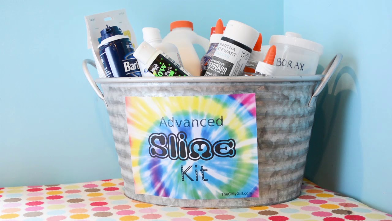 TheGiftyGirl 3 Epic DIY Slime Kit Gifts! Beginner, Intermediate and ...