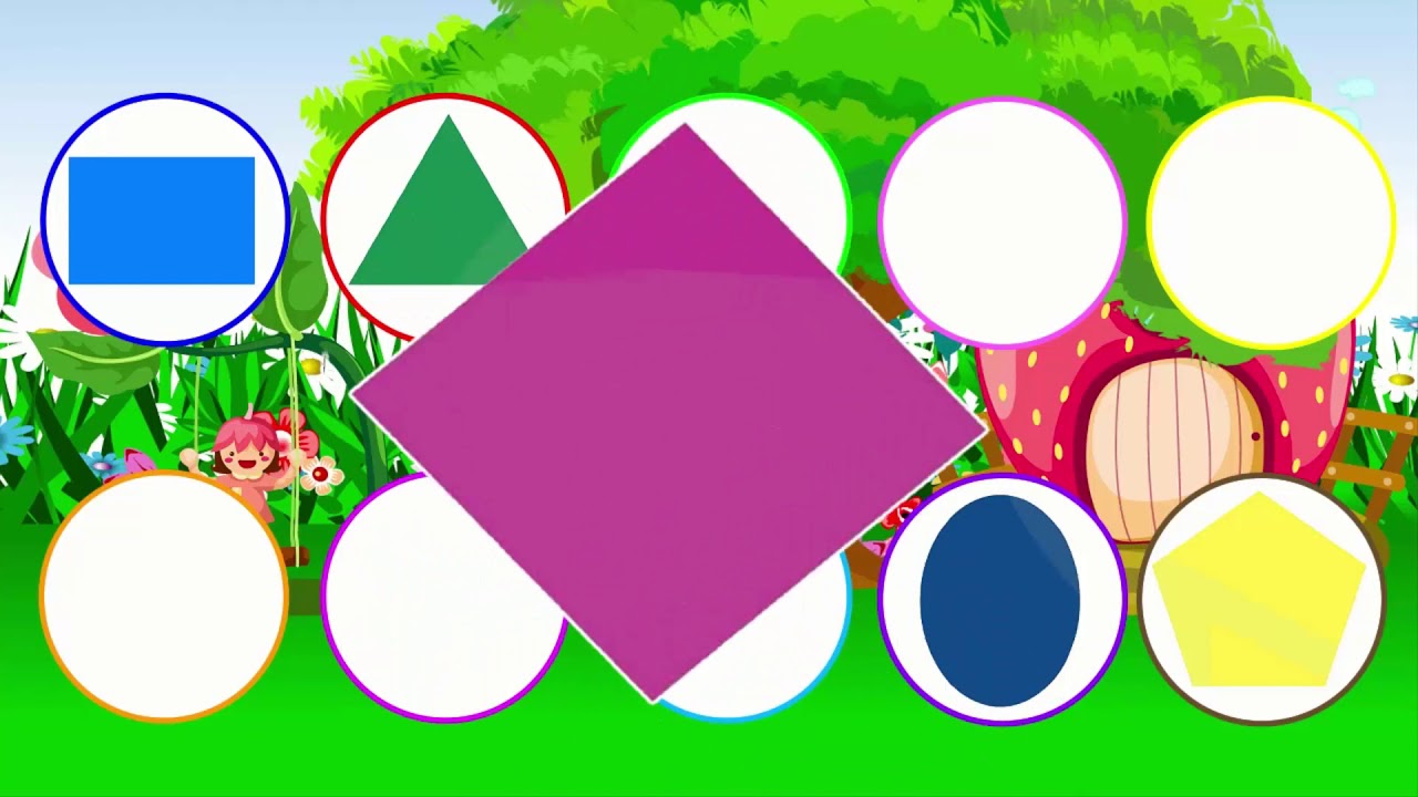 Kids learn shapes - YouTube