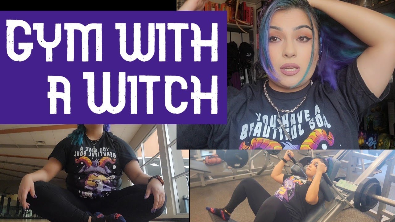 Gym with a witch, A new series? #gymwithawitch #fitwitch2023 - YouTube