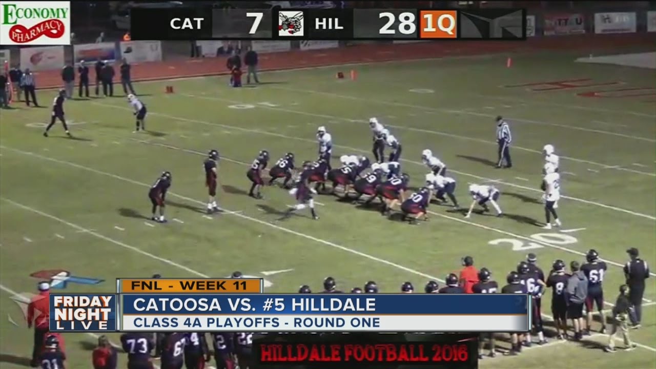 Catoosa vs. Hilldale - Oklahoma High School Football - YouTube
