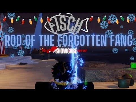 Rod of the forgotten fang's showcase (Fisch) - YouTube