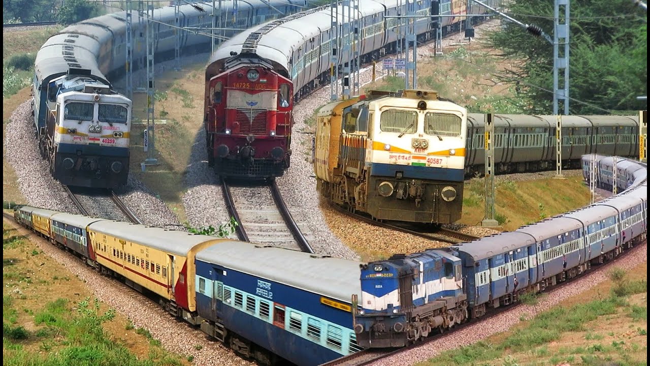 Train Spotting at Asalpur Jobner near Jaipur - YouTube