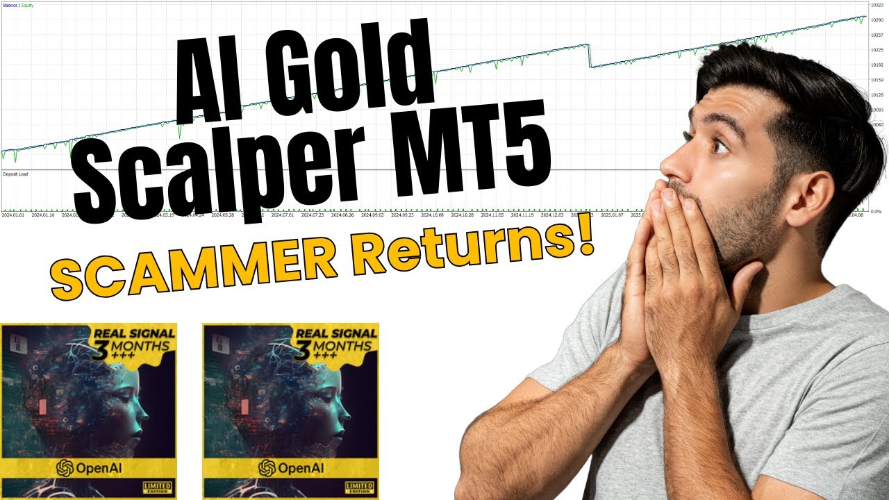 AI Gold Scalper MT5 EA Review - Previous Bot BLEW UP! - YouTube