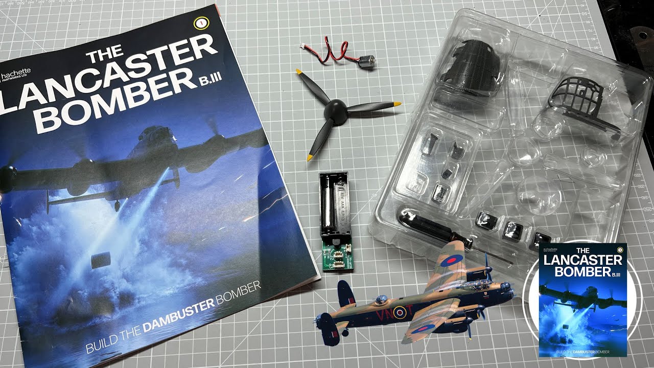 Build the Lancaster Bomber B.111 TRIAL - Part 1 - The First Propeller ...