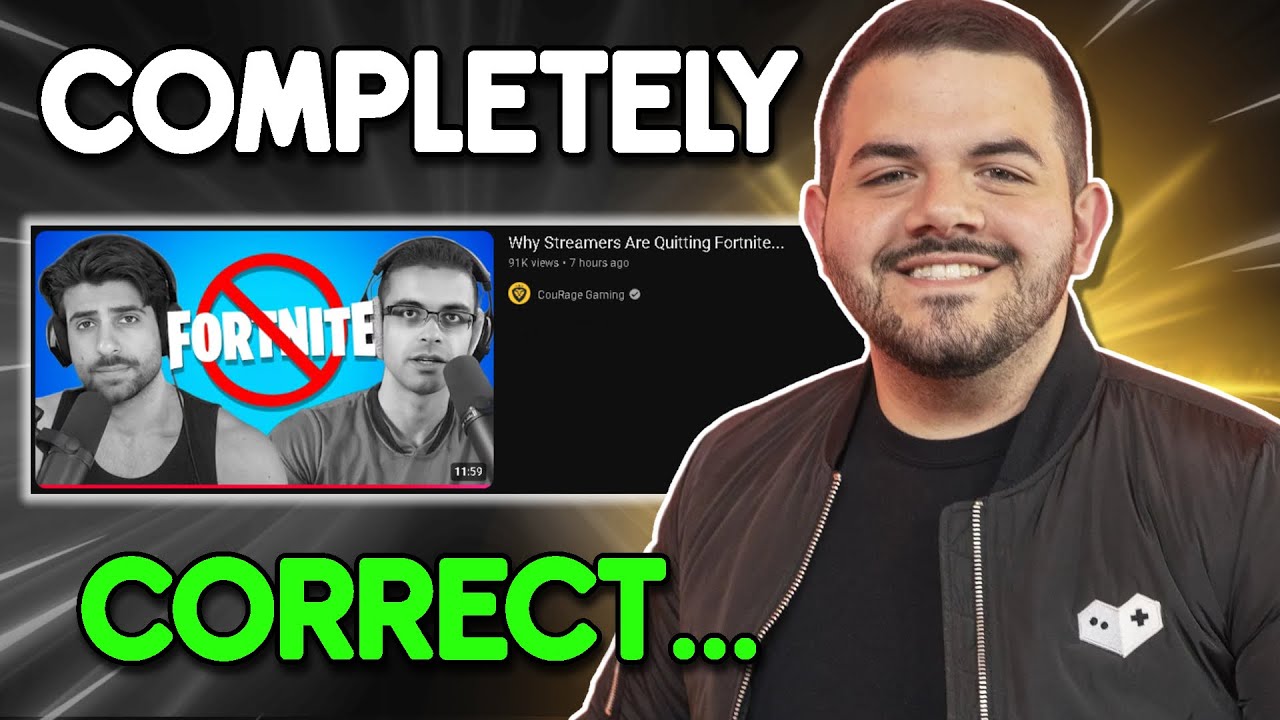 I Completely Agree with CourageJD. - YouTube