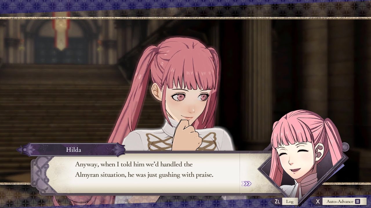 Fire Emblem Three Houses - Cyril & Hilda Paralogue: Dividing the World ...