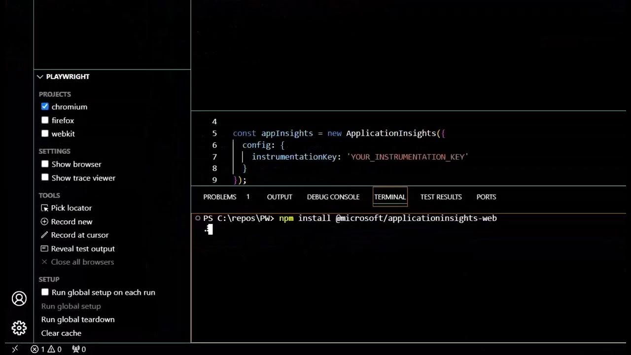 Playwright setup on VS Code and check Canvas Apps are Loading - YouTube