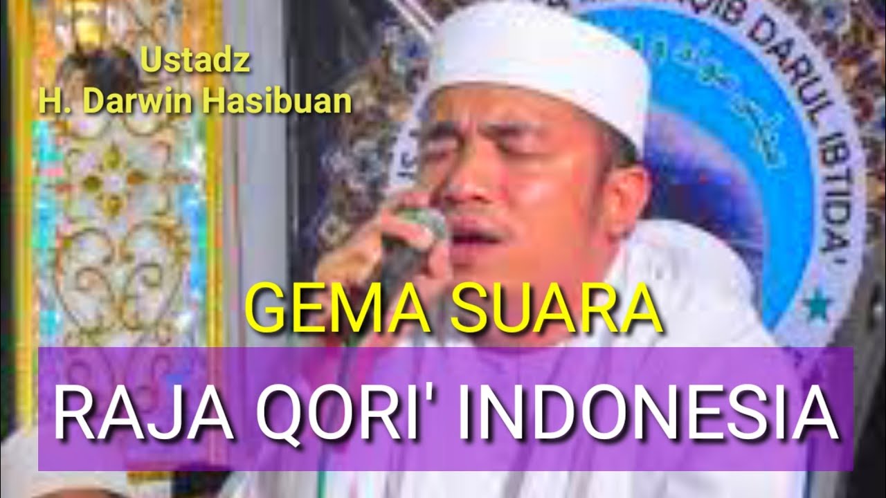 GEMA SUARA Ustadz H. Darwin Hasibuan - YouTube