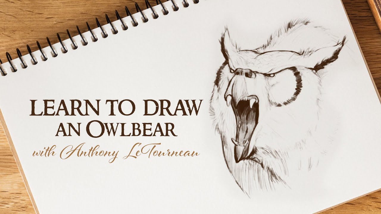 Learn to Draw: Too Many Bones' Owlbear - YouTube