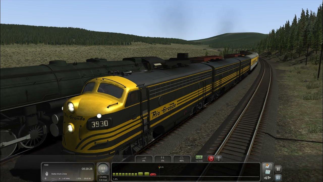 Train Simulator Classic - [EMD F7] - Royal Gorge Express Pt.2 - 4K UHD - YouTube