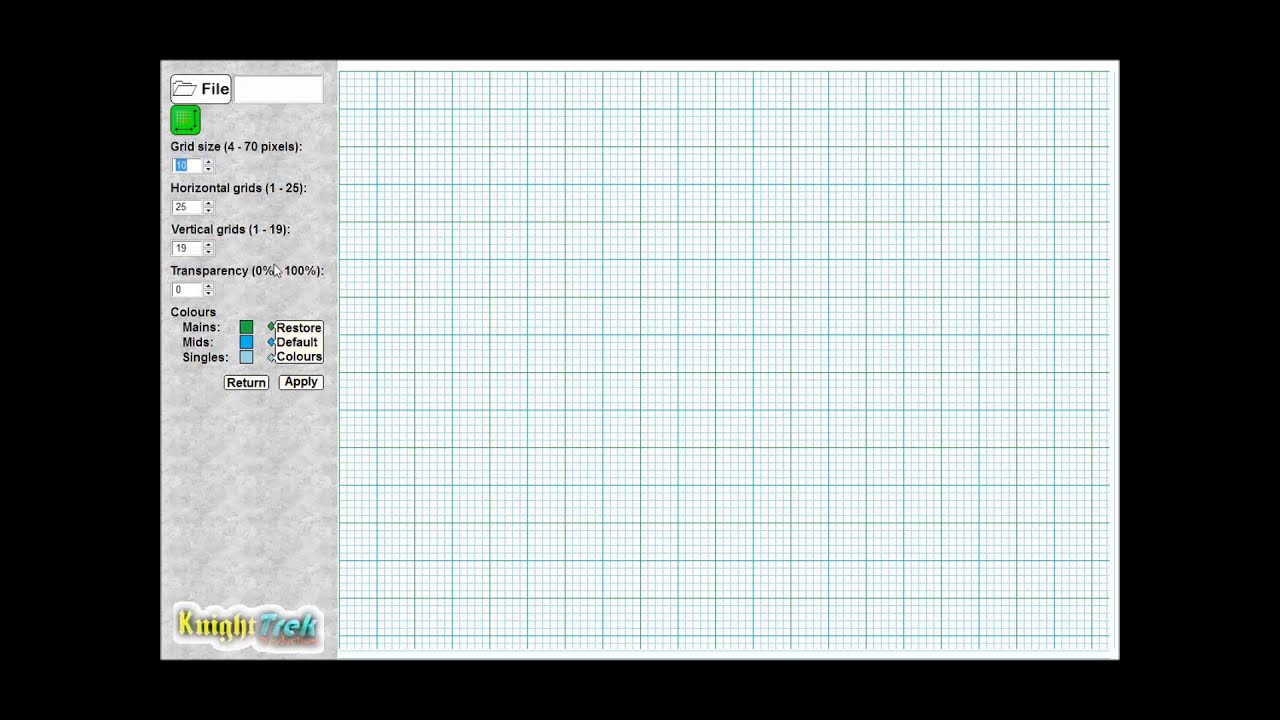 DigiGraph 3 - Work In Progress 01 - Grid Setup. - YouTube